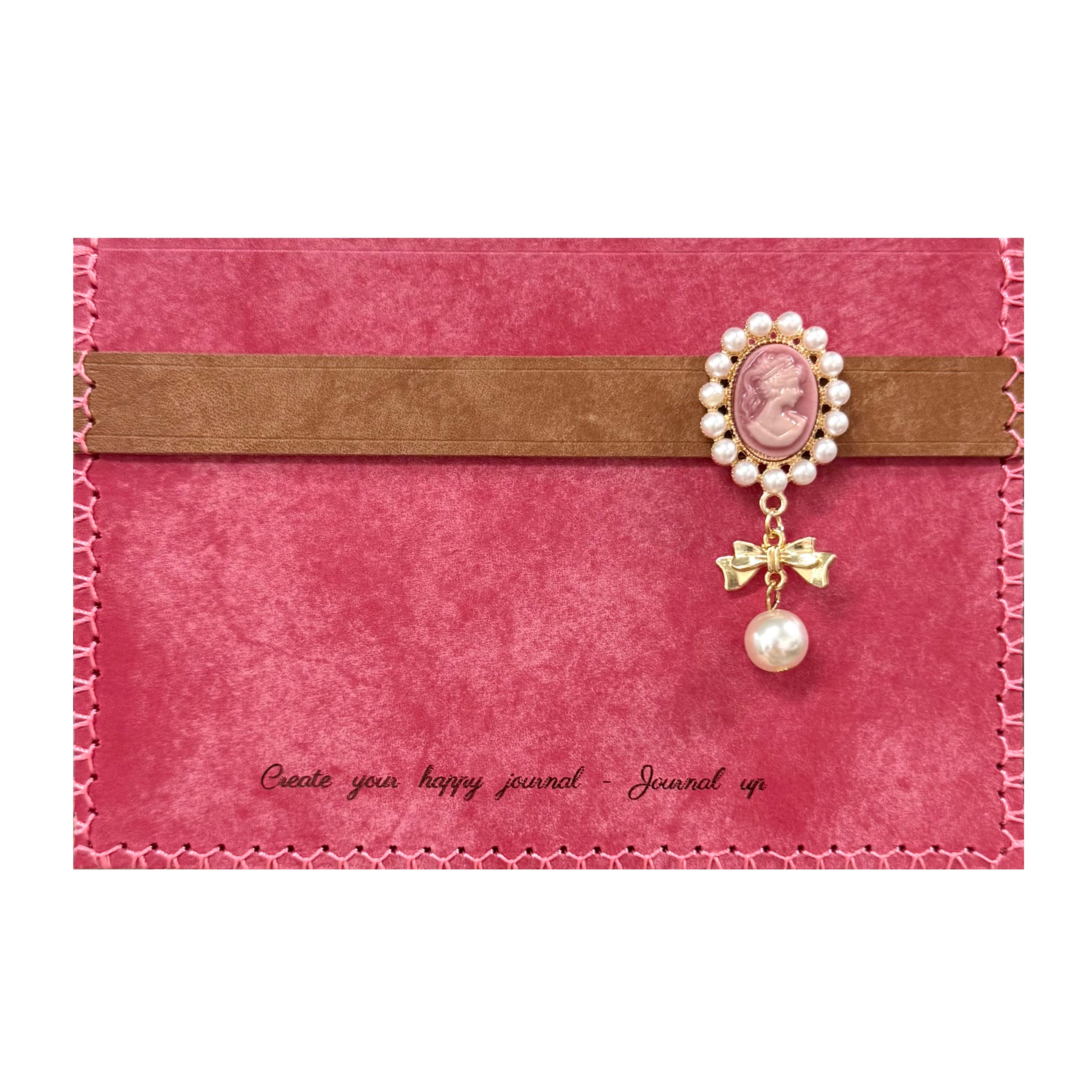 Cameo Romantic Leather Box Handmade Collage & Craft Storage Box ...